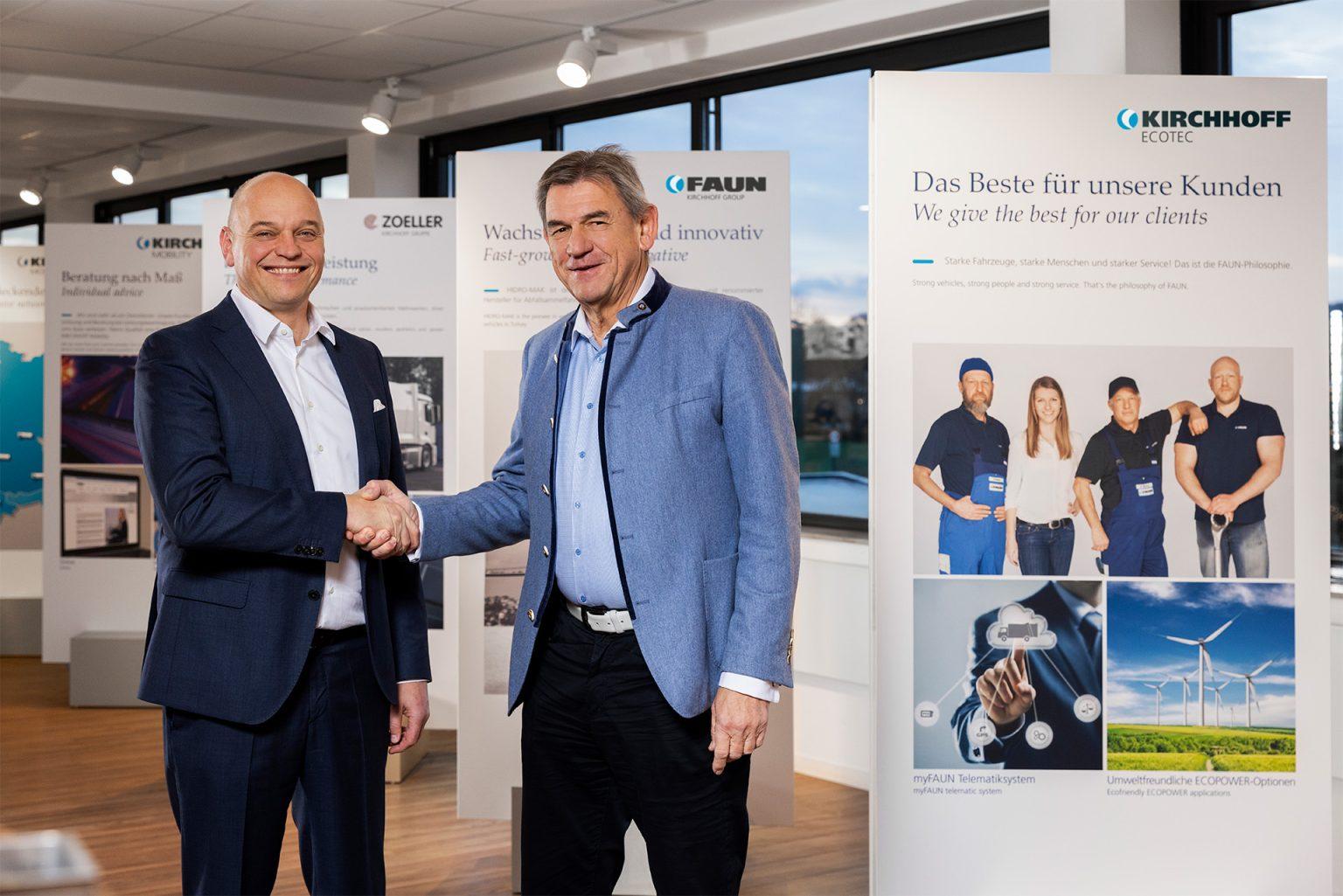 Führungswechsel bei KIRCHHOFF Ecotec & FAUN – KIRCHHOFF Ecotec